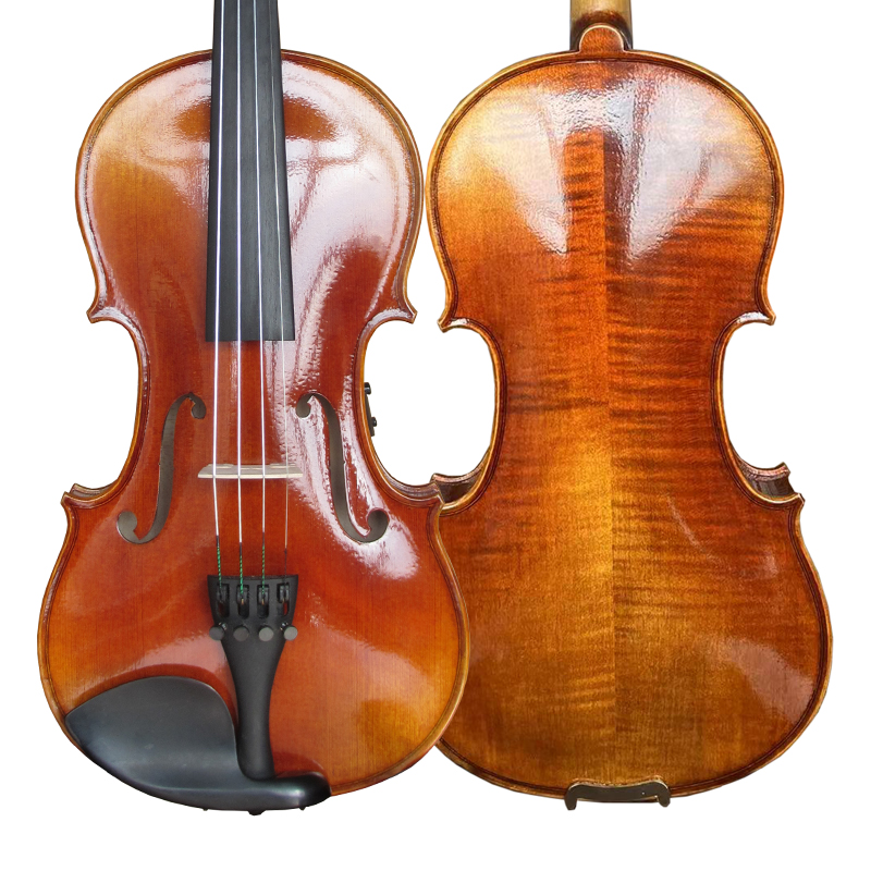 Glossy Red Brown Handed Varnish Violin – Violin Outlets